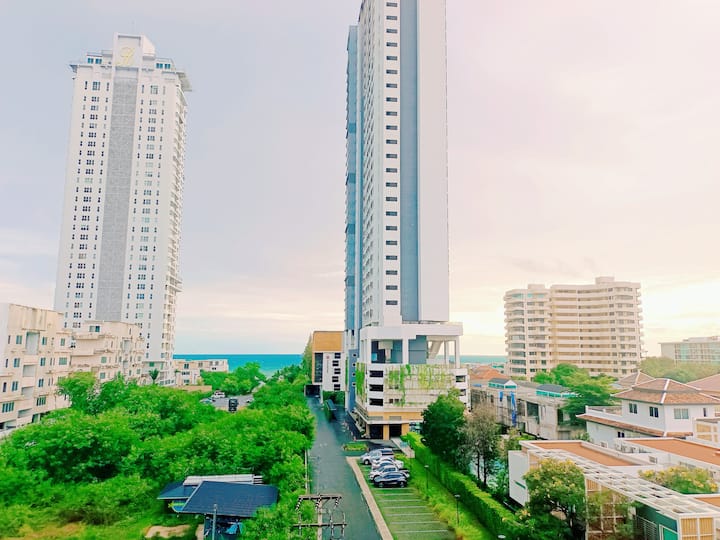 1/@630 蓉  /2卧室海景公寓-聚会-家庭宽敞舒适，月租免费接机 - Pattaya
