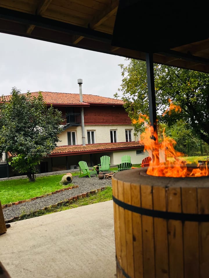 Country House With A Vineyard, Winery & Fireplace - Georgia