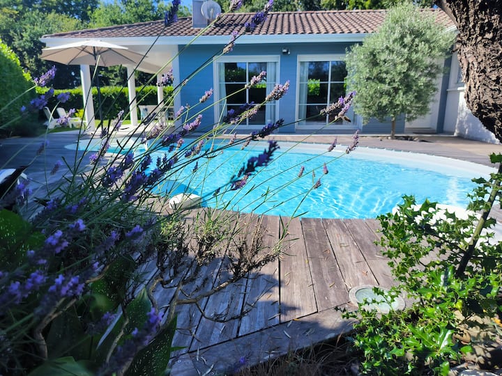 Maison Avec Piscine Cœur Des Landes Plages 10 Min - Hossegor