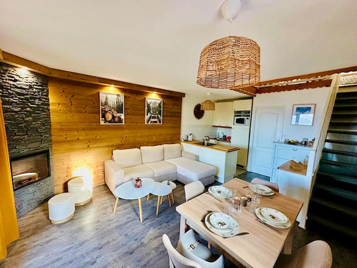 Duplex Spacieux 6/8, Pied Pistes, Centre 1650 - Crévoux