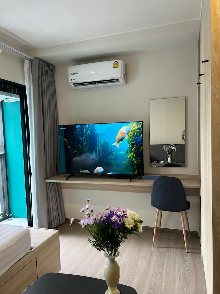 月租优惠 Bangkok 曼谷知名蓝甘杏大学附近的超精致公寓 - Bang Kapi District