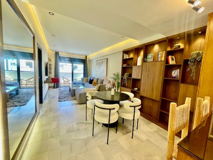 Modern Chic 2 Bedrooms - Tgv Station & Marina Bay - Tangier