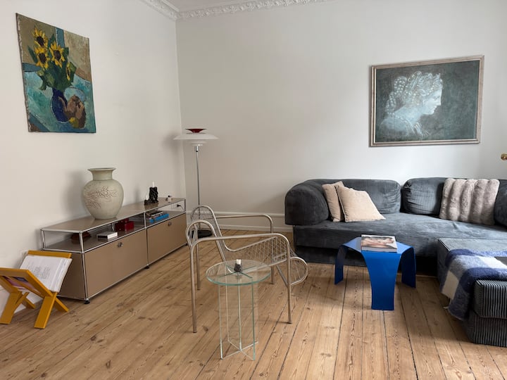 Hyggelig Og Lys 3 Værelset Lejlighed, Vesterbro - Copenhague