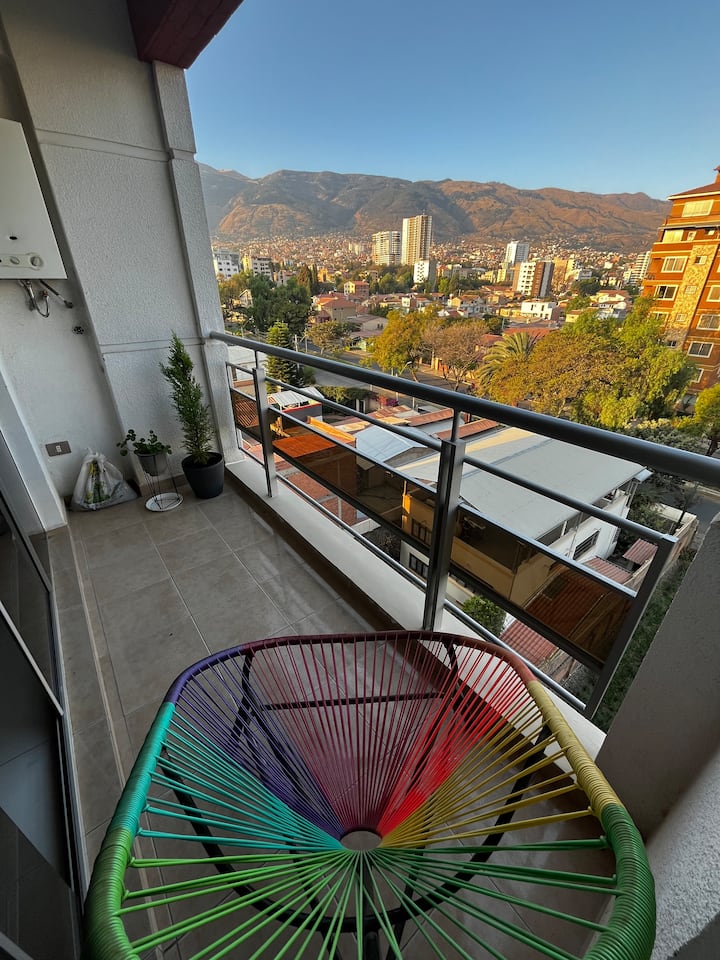 Tu Refugio Moderno Frente Al Mejor Parque De Cbba - Bolivia