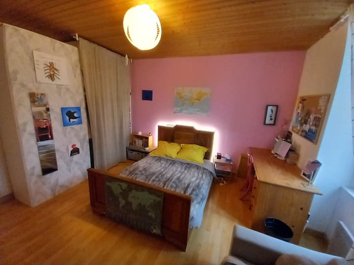 Belle Chambre Proche De La Gare - Vallet
