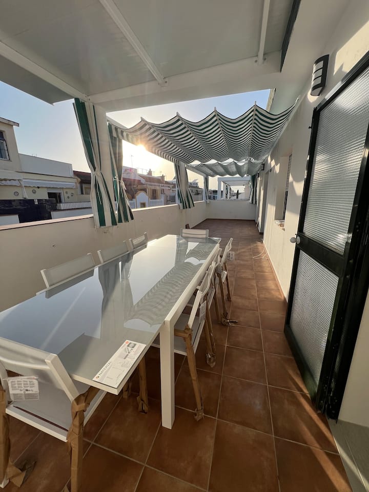 Espectacular ÁTico140m Terraza Playa Punta Umbría - Huelva