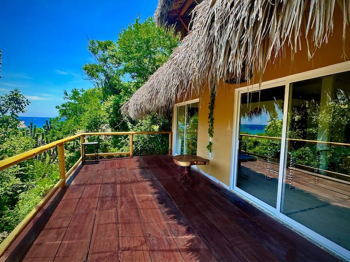 Bird Sanctuary/kingsize+ Ac +Starlink - Mazunte