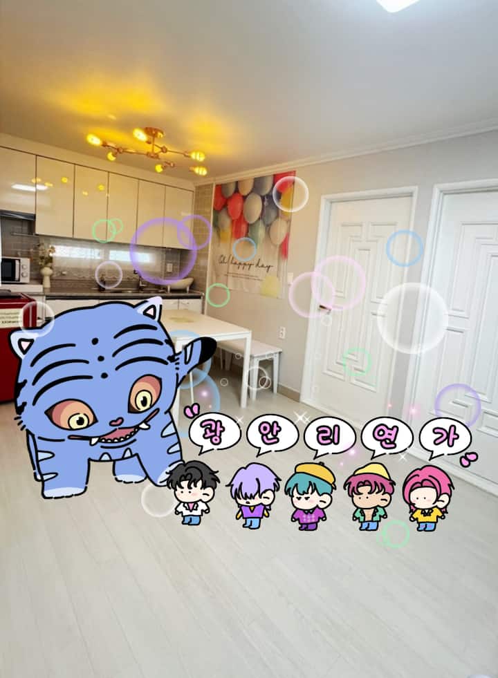 [단체여행 끝판왕 숙소]
친구, 가족 8명까지 .
맛집, 바다, 숙소 모두 준비했어요! - Busan