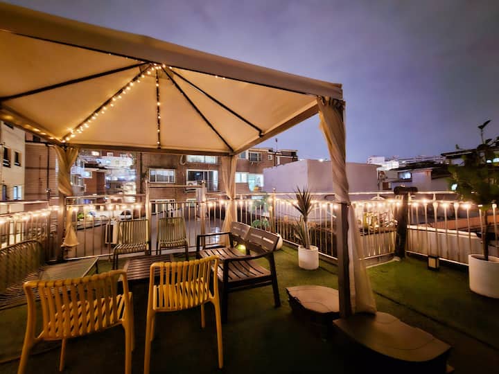 [June30%off] Itaewon 4 Beds 3rm 2bath | 3min Stn - Seoul