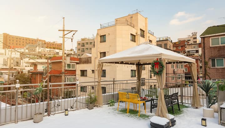 [50% Off Jan] Itaewon 4 Beds 3rm 2bath | 3min Stn - Corea del Sur