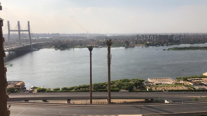 Amazing Nile View Big And Spacious - El Cairo