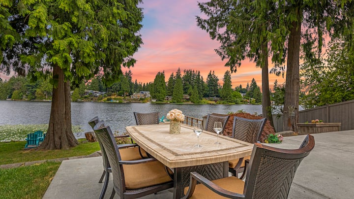 Lakefront 5br House | Gorg View • Jacuzzi • Kayak - Whidbey Island, WA