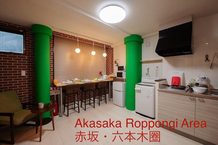 Mario House201/2f/2楼/4mins Tameike Sanno St) - 긴자