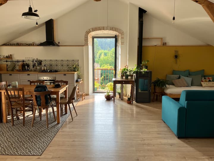Appartement Spacieux & Lumineux - Die