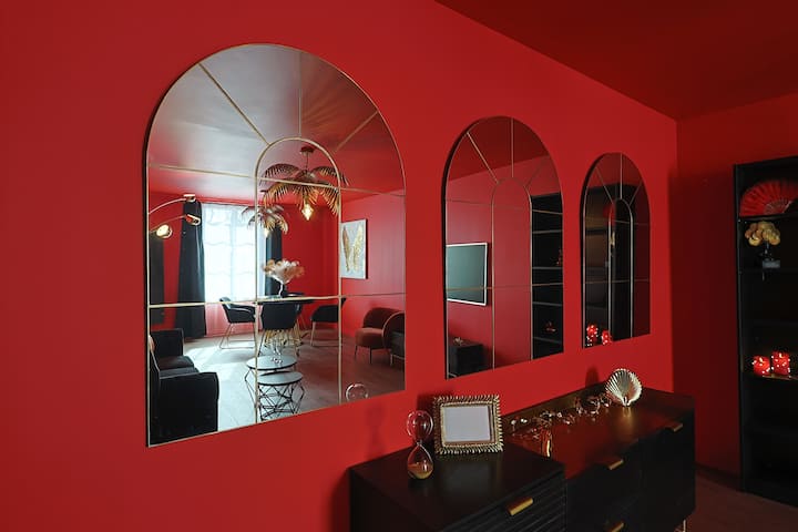 O'cabaret - Loudunbnb T4 Sauna Hammam - Loudun