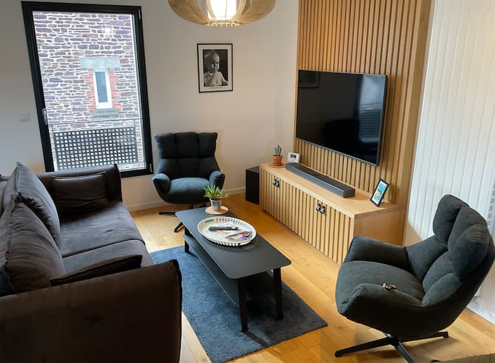 Maison De Ville 200m2 "Le Petit Paris" - Rennes