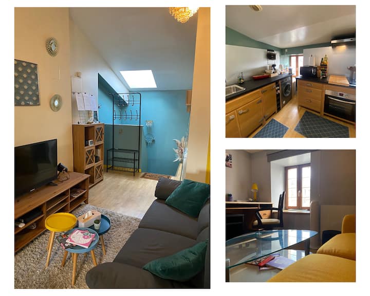 T3 Meublé – Séjour Pro/famille, Hyper Centre Niort - Ibis Styles Centre Niort