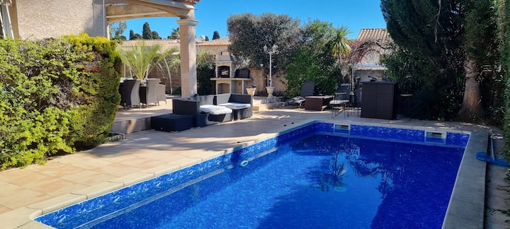 Maison Avec Piscine - Mèze