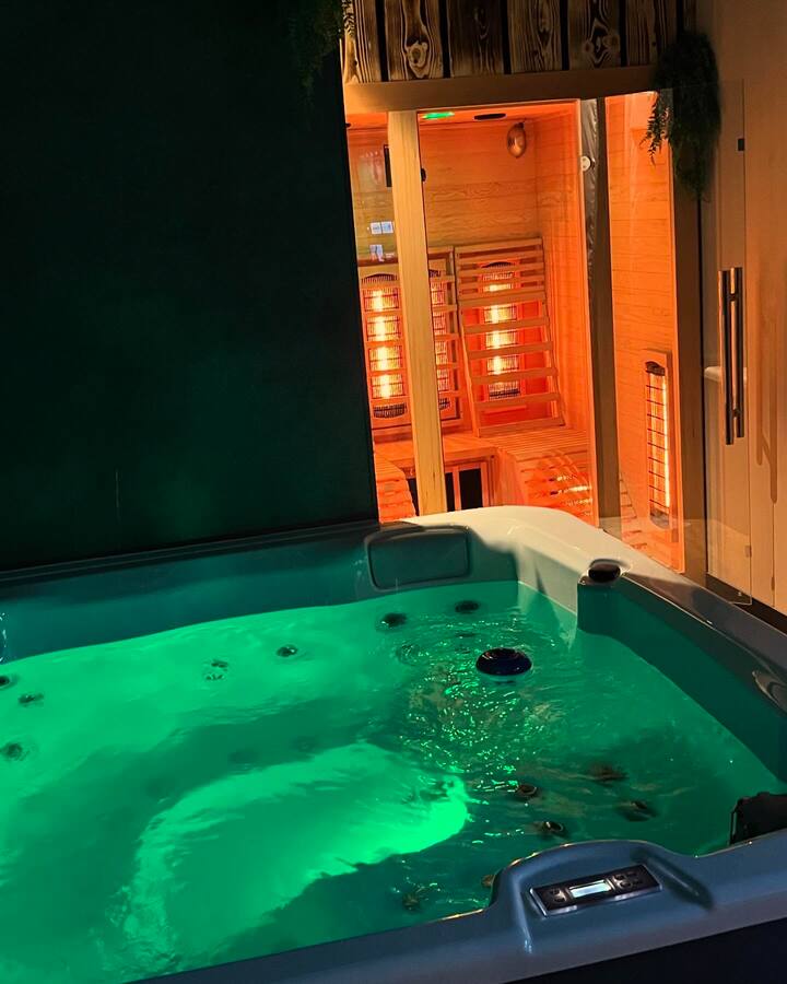 Appart Spa Sauna Lit 2*2 - Gray
