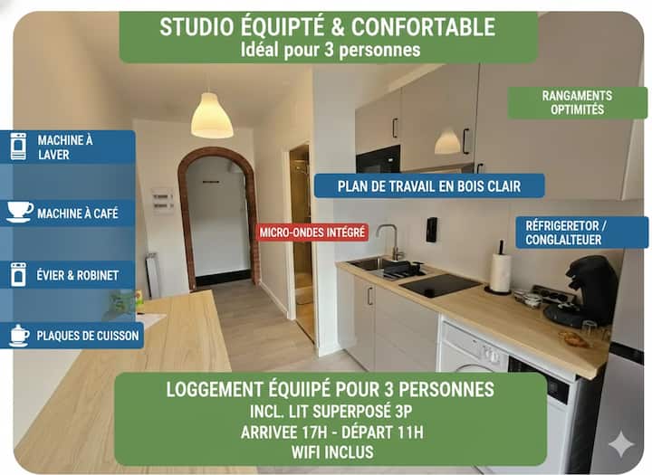 Appartement Confortable Prl05 - Maubeuge