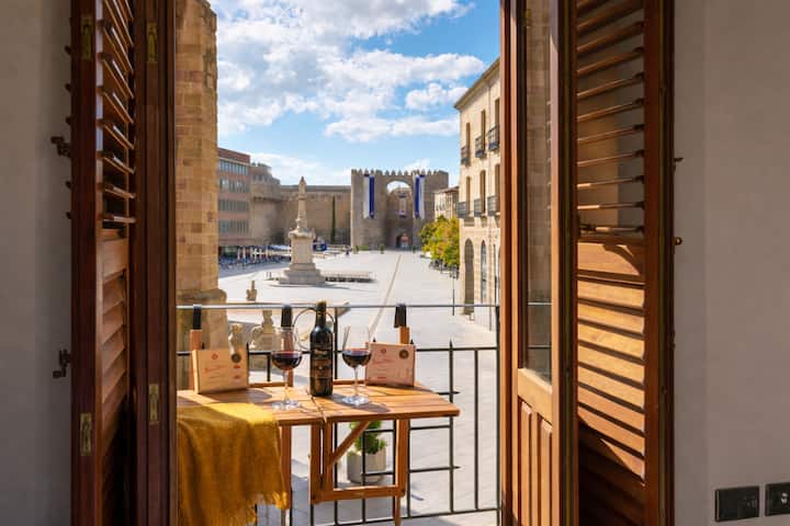 Balcony View Alcazar |Centrico|mascotas|familiar - Ávila