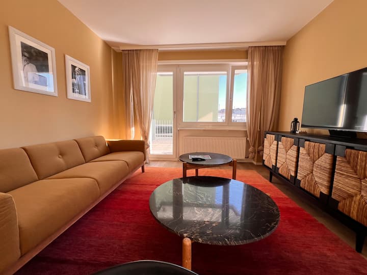 Oerlikon Station Near: 3br Apartment W Balcony - Zúrich