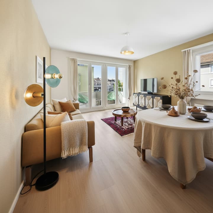 Heart Of Oerlikon: Beautiful 3br Oasis In Zurich - Zurique