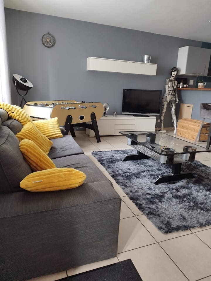 Charmante Maison Avec Jardin Au Bord Du Rhône - Sablons