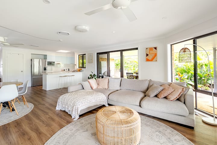 Ocean & River Retreat, South Golden Beach - Brunswick Heads