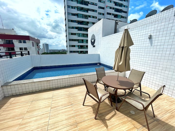 Lb 604 - Refúgio No Melhor De Boa Viagem | 24h - Recife