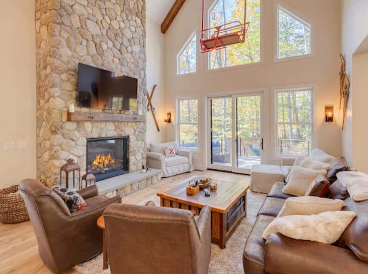 Ski In/ski Out Luxury Home At Loon Mt.- South Peak - Loon Mountain, NH