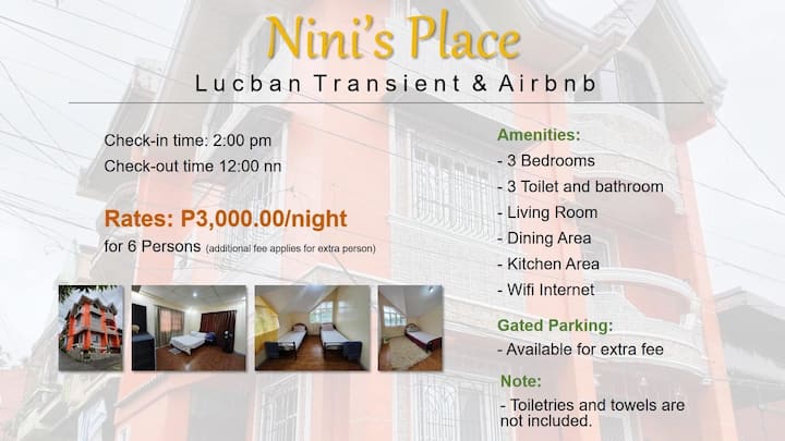 Nini’s Place - Lucban
