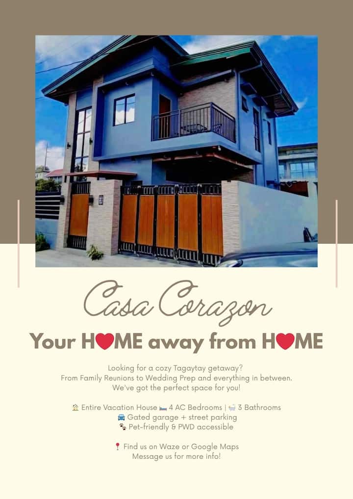 Near Tagaytay/events: Wedding|family|pets-4br Home - Amadeo