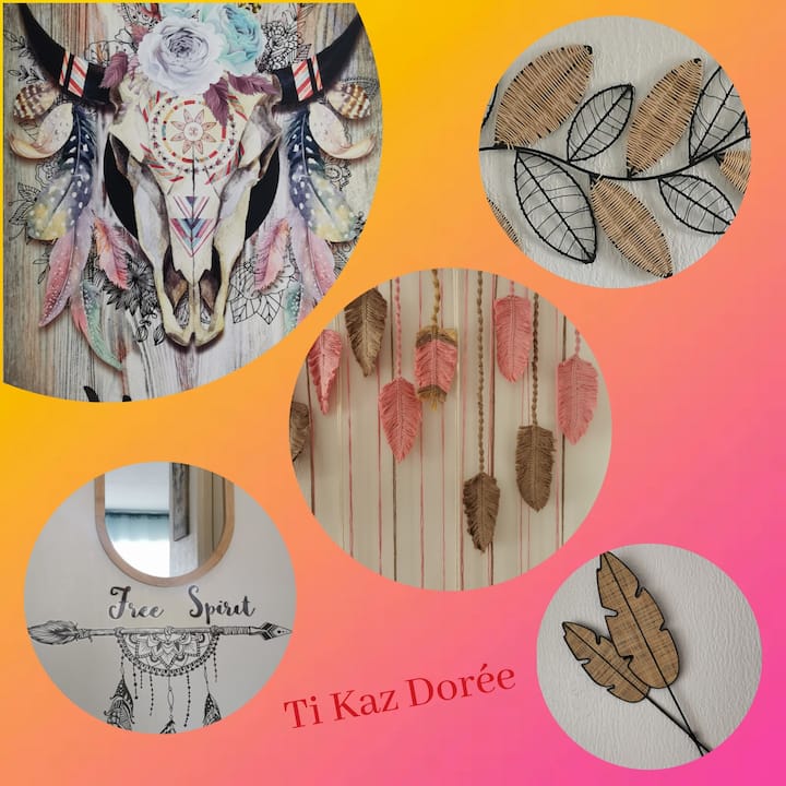Studio "Ti Kaz Dorée"
Marine 5 - Guadeloupe