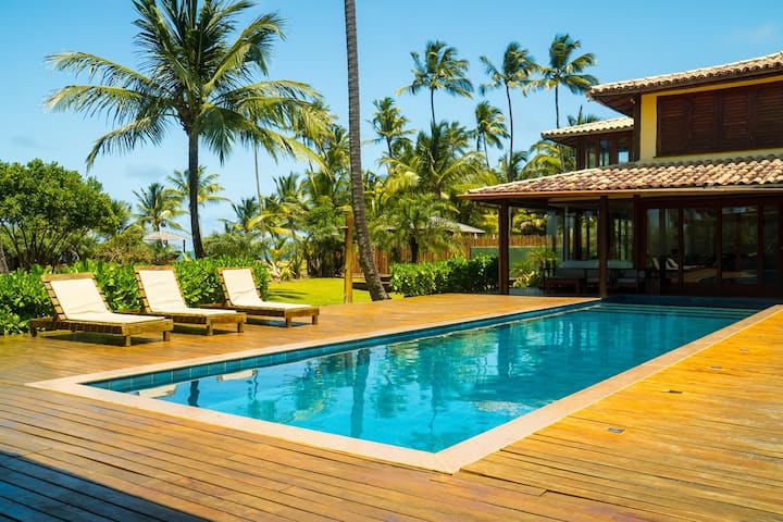 Casa Frente Mar Com 7 Suites E Piscina Exclusiva - Brasil