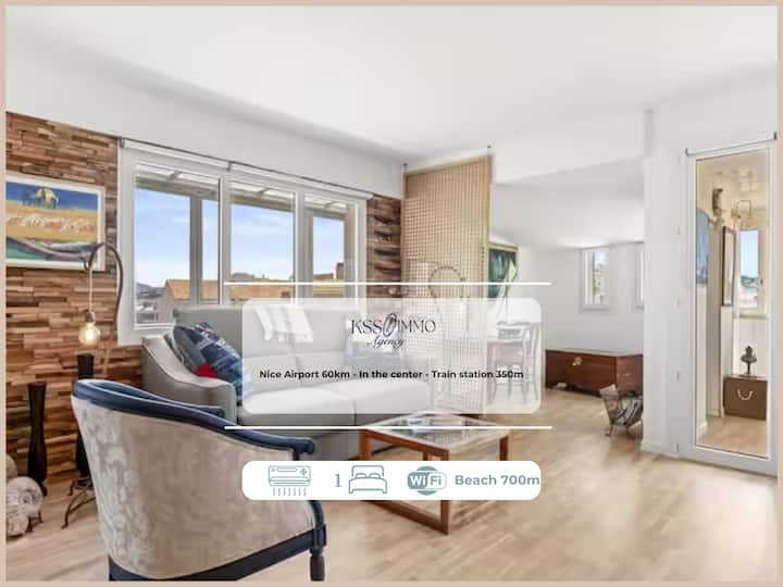 Centre-ville-proche Des Plages-wifi-clim - Saint-Raphaël