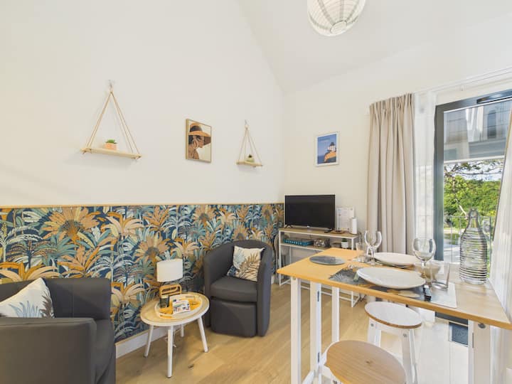250m De La Mer - Studio Pour 2 - Balcon - Dinard