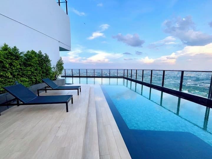 Siamese Residence Rama9公寓65sqmduplex+浴缸twobedroom - Thailand