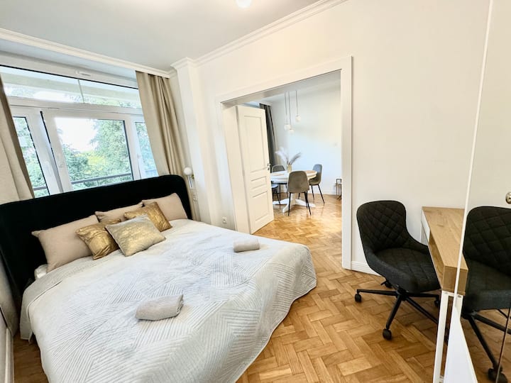 Spacious Room In The Center Near Parks - Warsaw