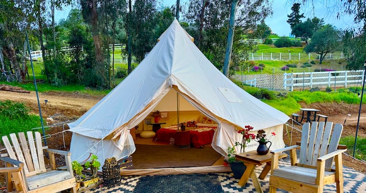 Luxurious Harmony Tent With Amazing Views - Escondido, CA