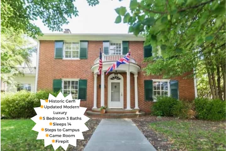 Steps To Iu - New Luxury Stay: Game Room, Firepit - Bloomington, IN