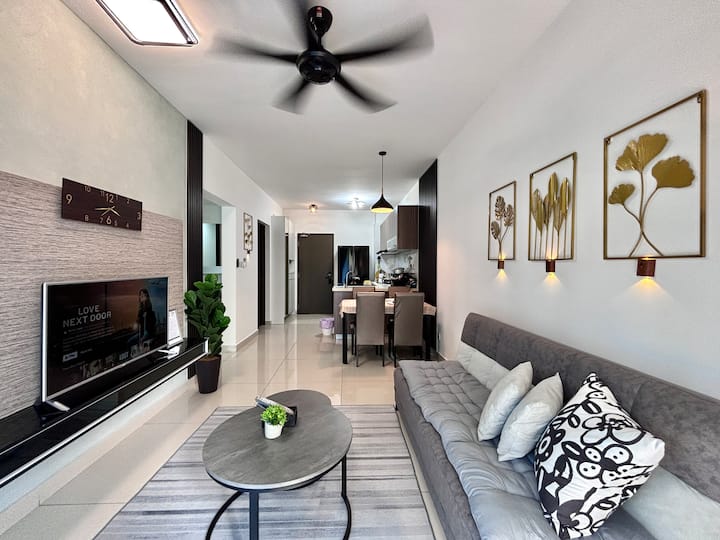 1-4pax 2bed | Centralpark@jbtown Skudai | Netflix - Johor Bahru