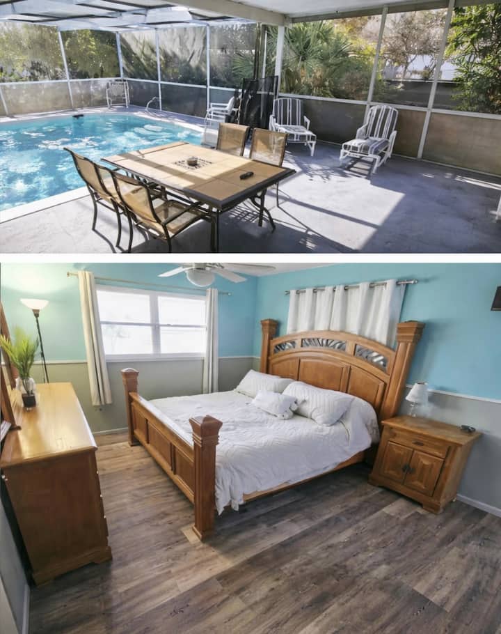 Private Pool/ Lanai
2br/2ba Family & Pet Friendly - Weeki Wachee, FL