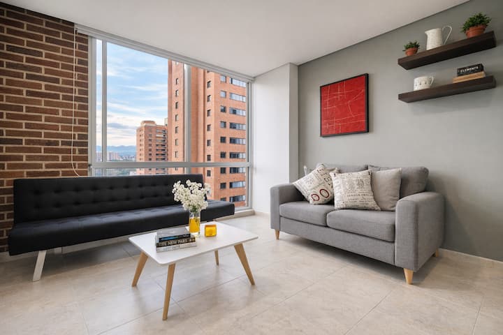 7 Vista Panorámica | P16 + Parking - Medellín