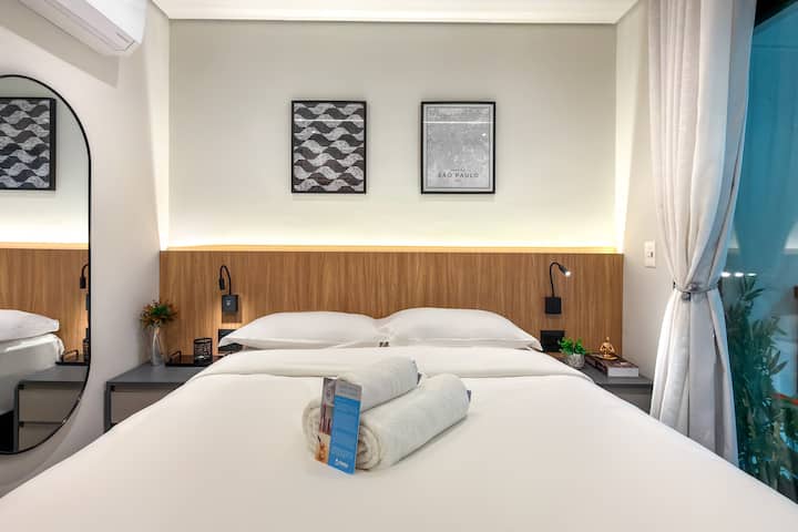 Studio Lp 211: Novo | Equipado | Bem Localizado - Pinheiros