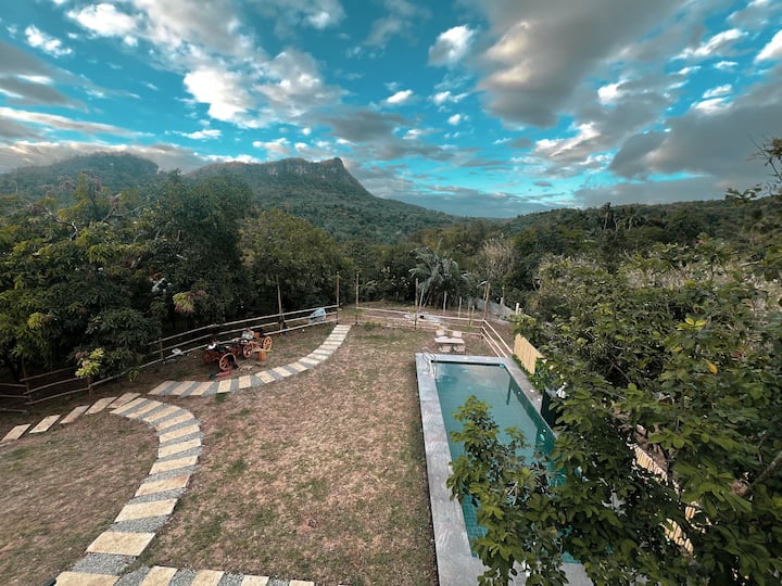 Private Pool + Mountain View Villa | 20 Pax - General Tinio