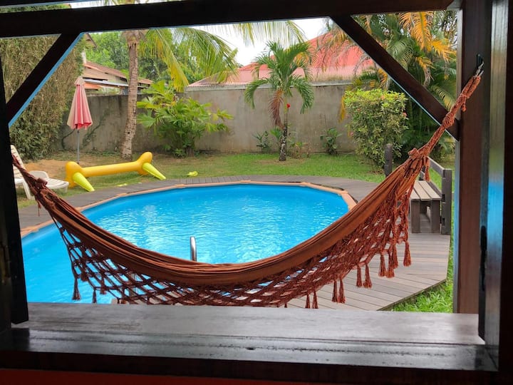 Studio Cosy Avec Piscine Privée - French Guiana