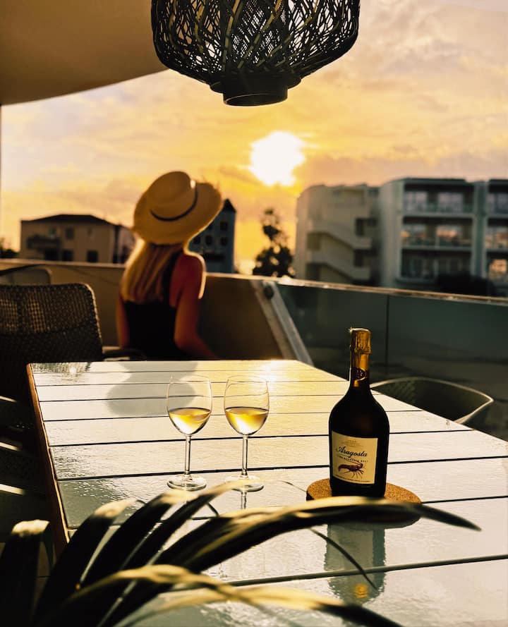 Vivez La Plage Avec Style ~ Terrasse & Parking - Alghero
