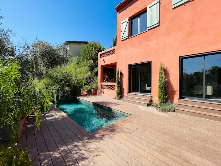 Sublime Villa D’architecte, Piscine Et Parking - Nice