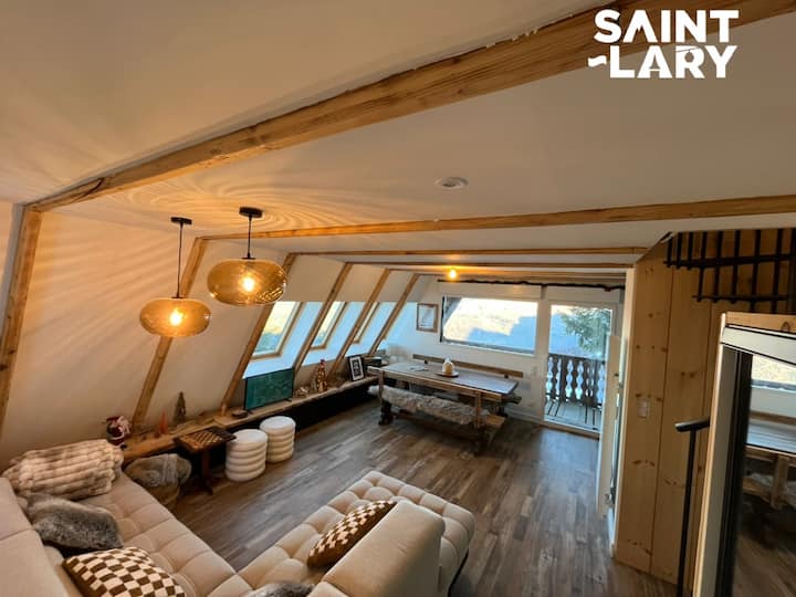 Chalet St Lary 1700m D’alt 100mdespistes 4 éToiles - Piau Engaly